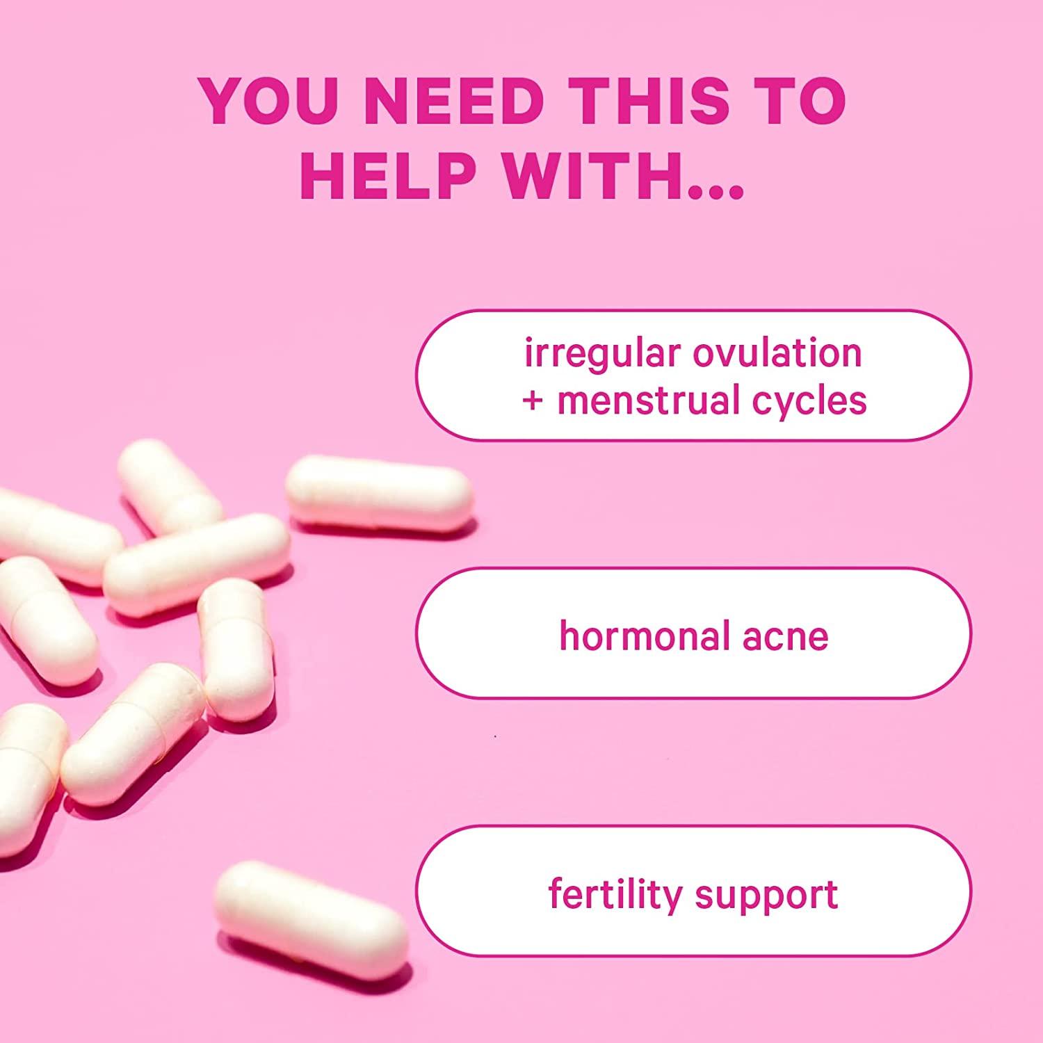 Pink Stork Myo/Chiro Inositol Blend - Ovarian Support & Fertility ...