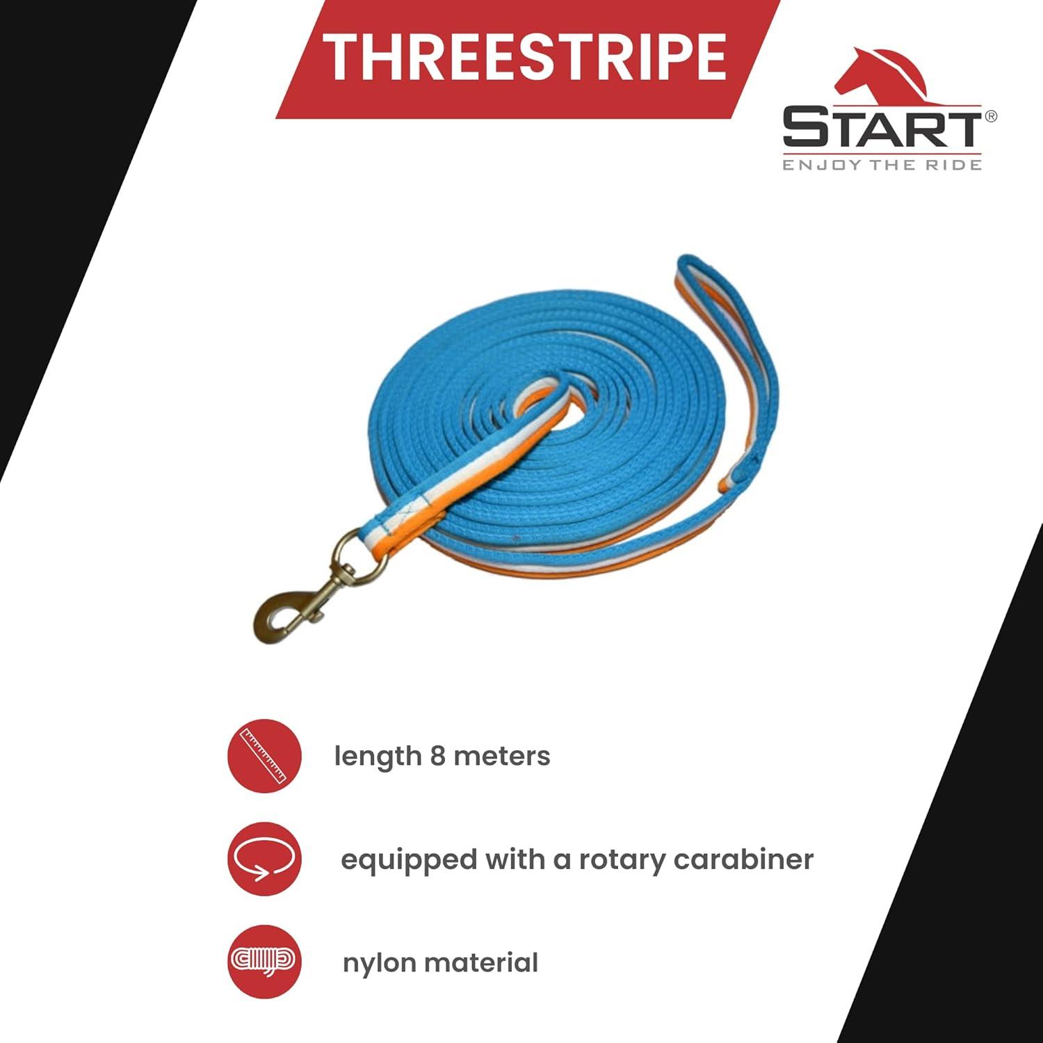 Shop 8m Equestrian Lunging Line - Soft Nylon Tug Line with Hand Loop ...