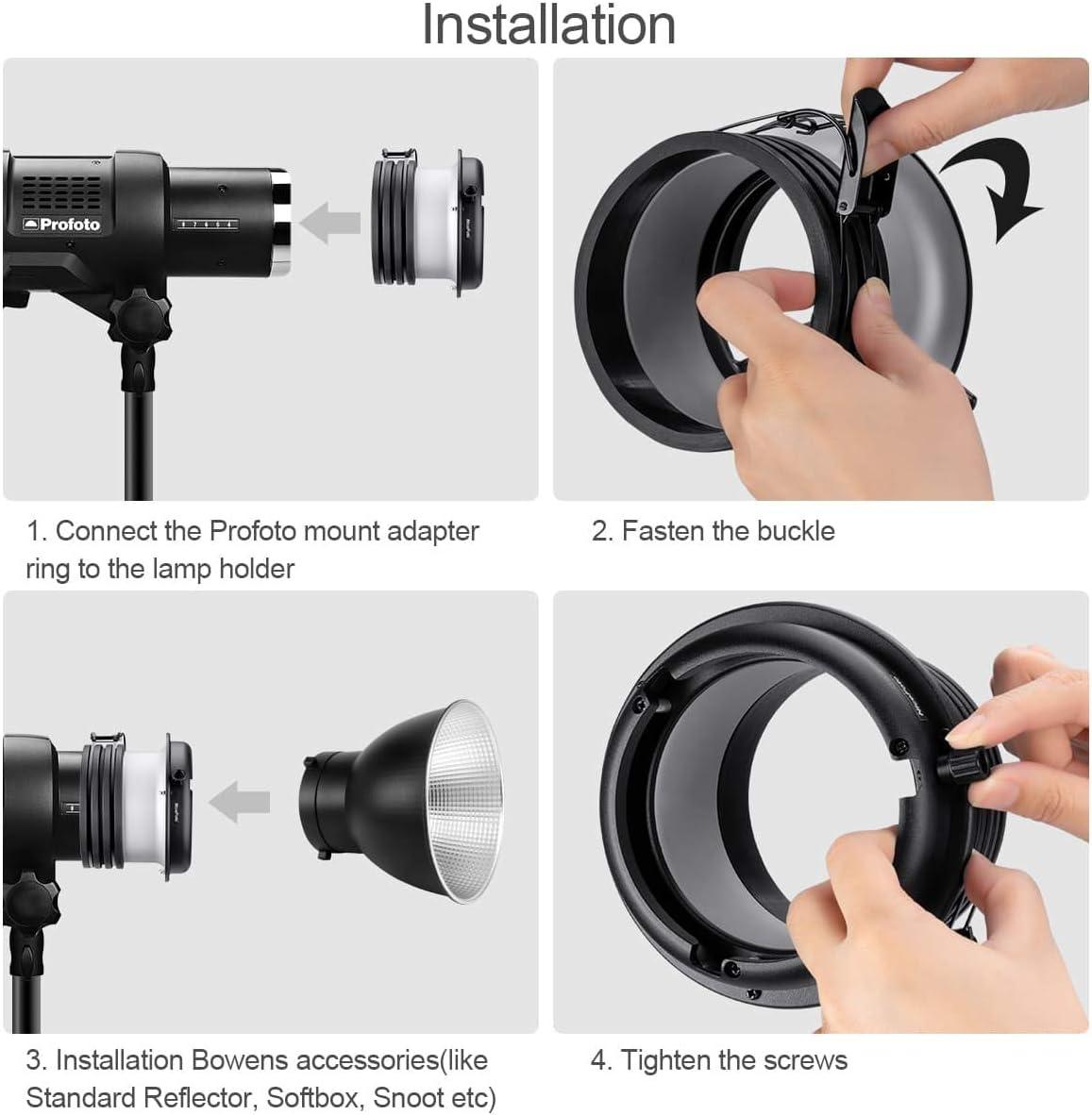 Fomito Photo Studio Profoto Speedring to Bowens Mount Converter ...
