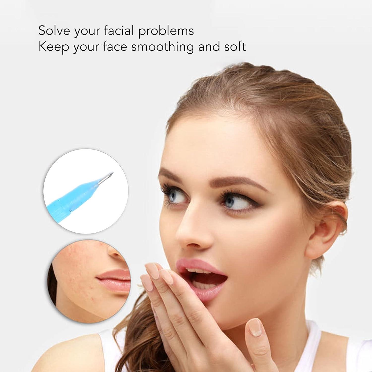 Pack of 50 Pimple Squeeze Tool Blackhead Pimple Popper Acne Needle Set ...