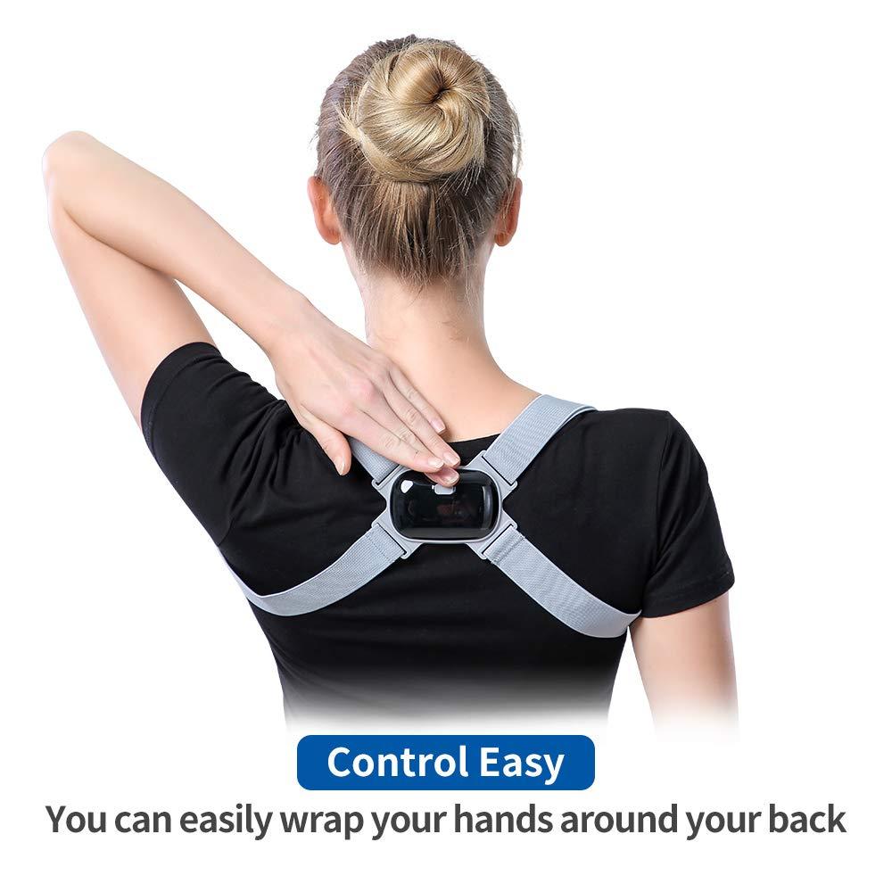 CHILIKI Posture Corrector & Trainer with Intelligent Sensor Vibration ...