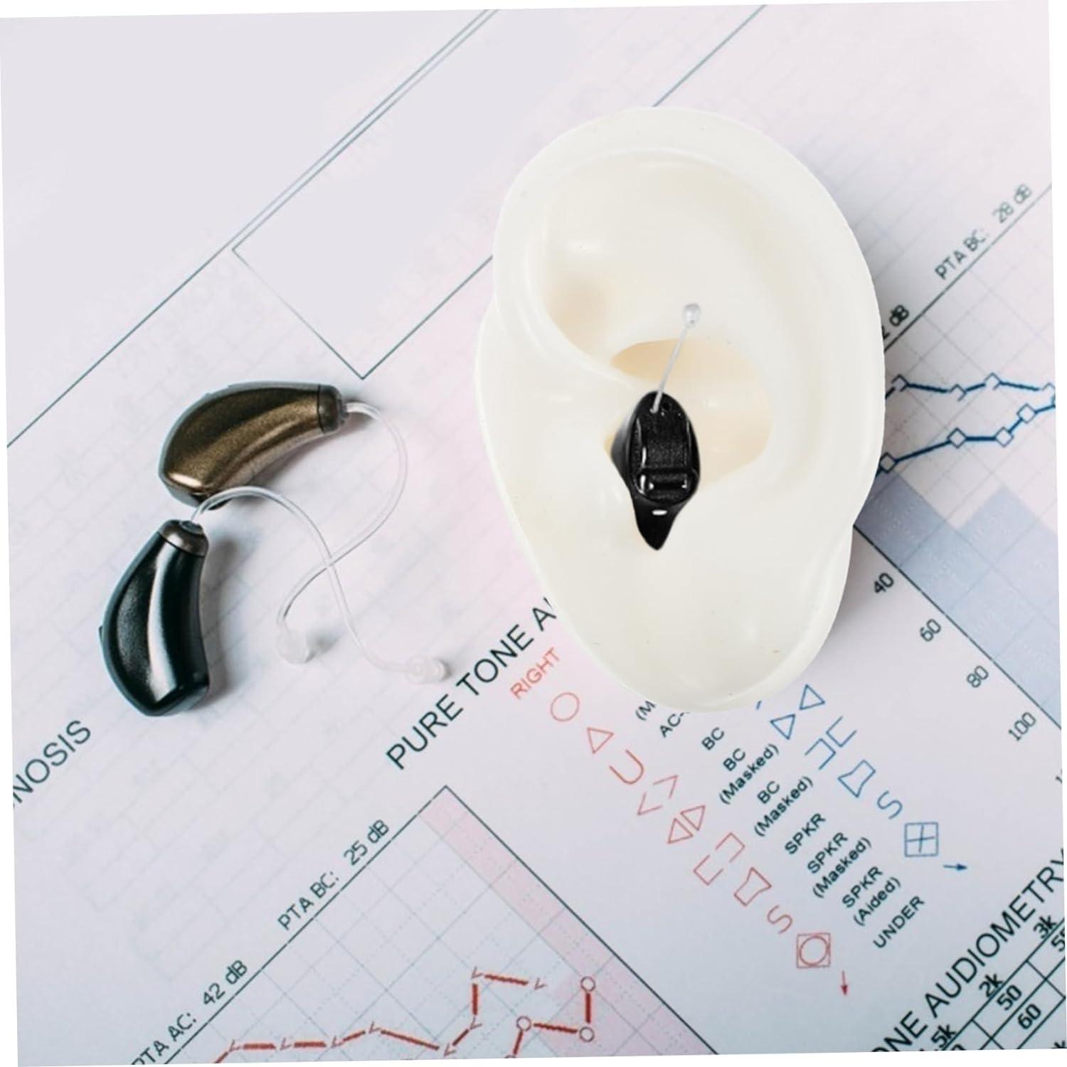 Pair of Human Ear Model Silicone Mold for Jewelry and Body Stencils ...