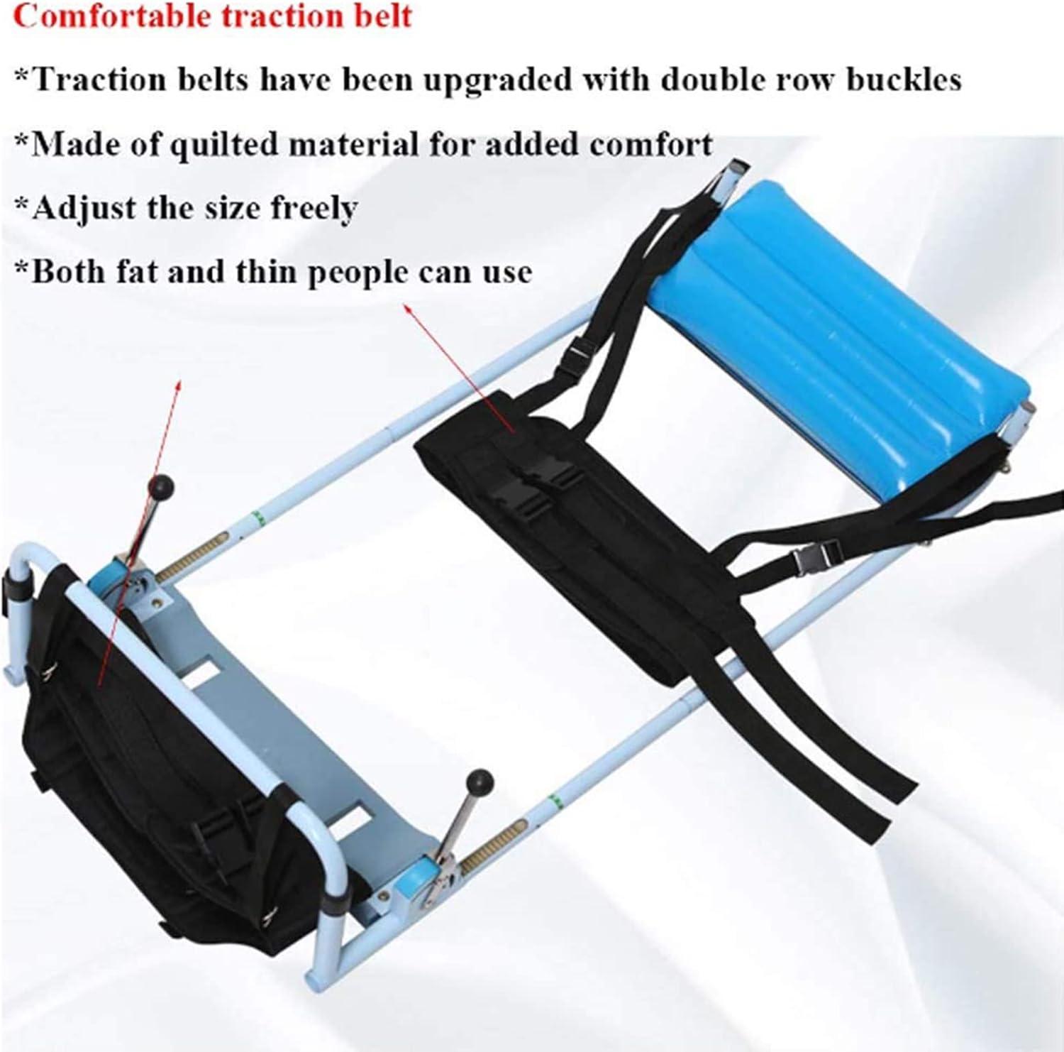 Portable Lumbar Vertebrae Traction Device for Bed - Improve Spinal ...
