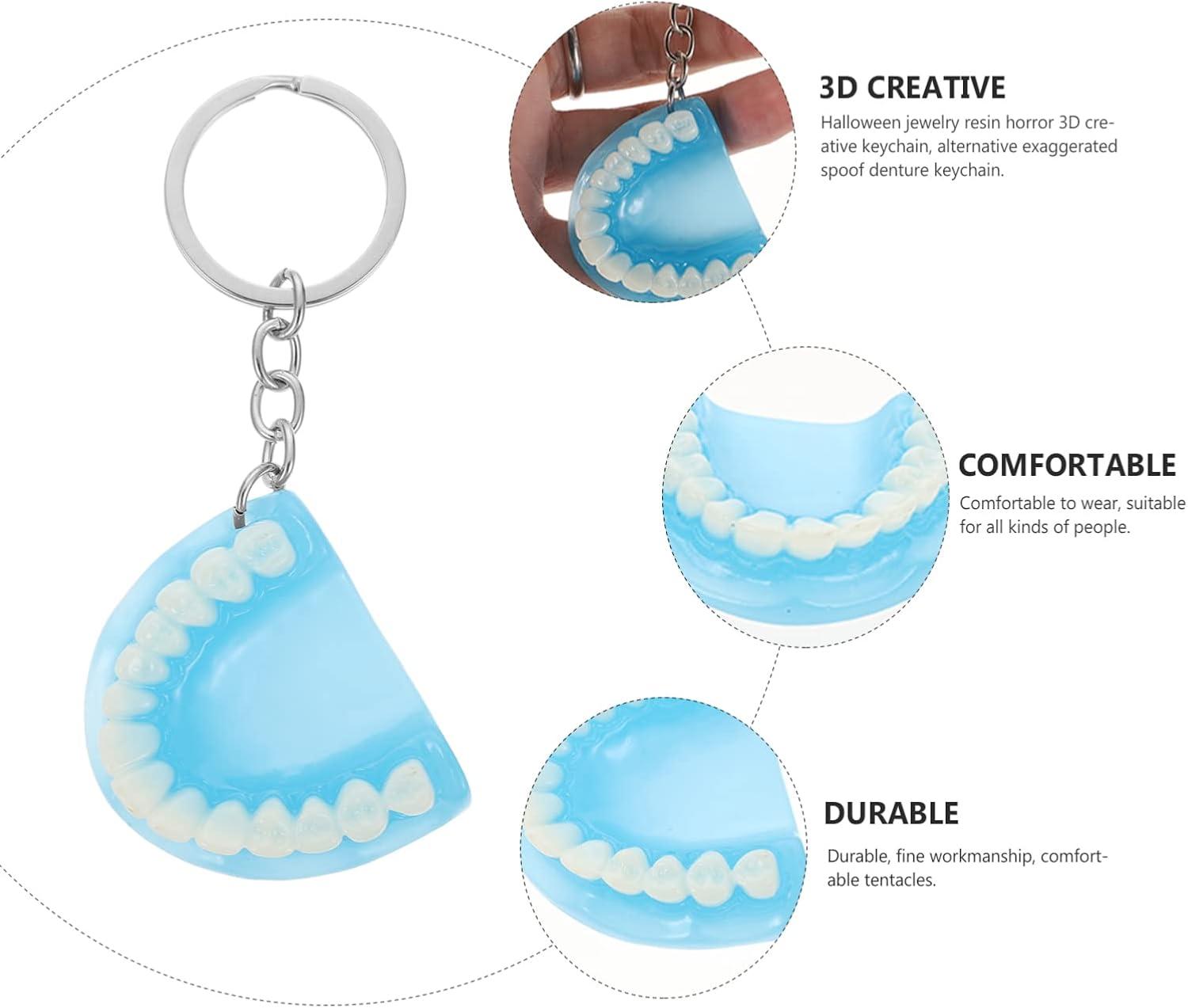 Buy Nuobesty 2 SPALLOWEEN Key Hanger | Harz Teeth Key Trailer ...