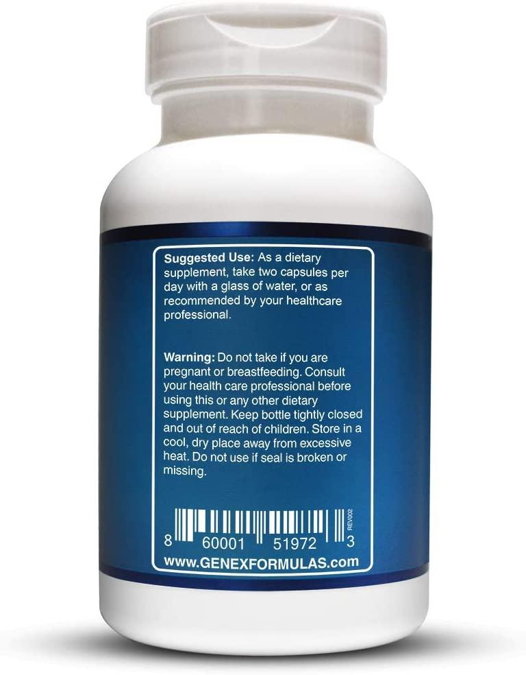 Genex NAD+ 250mg 60 Capsules Nicotinamide Adenine Dinucleotide - Pure NAD+ Supplement | Buy Now ...