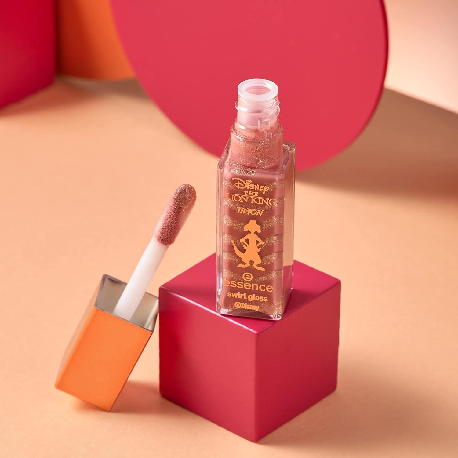 essence Lion King Swirl Gloss | Limited Edition Disney Collection | 2 Shimmering Shades | Long ...