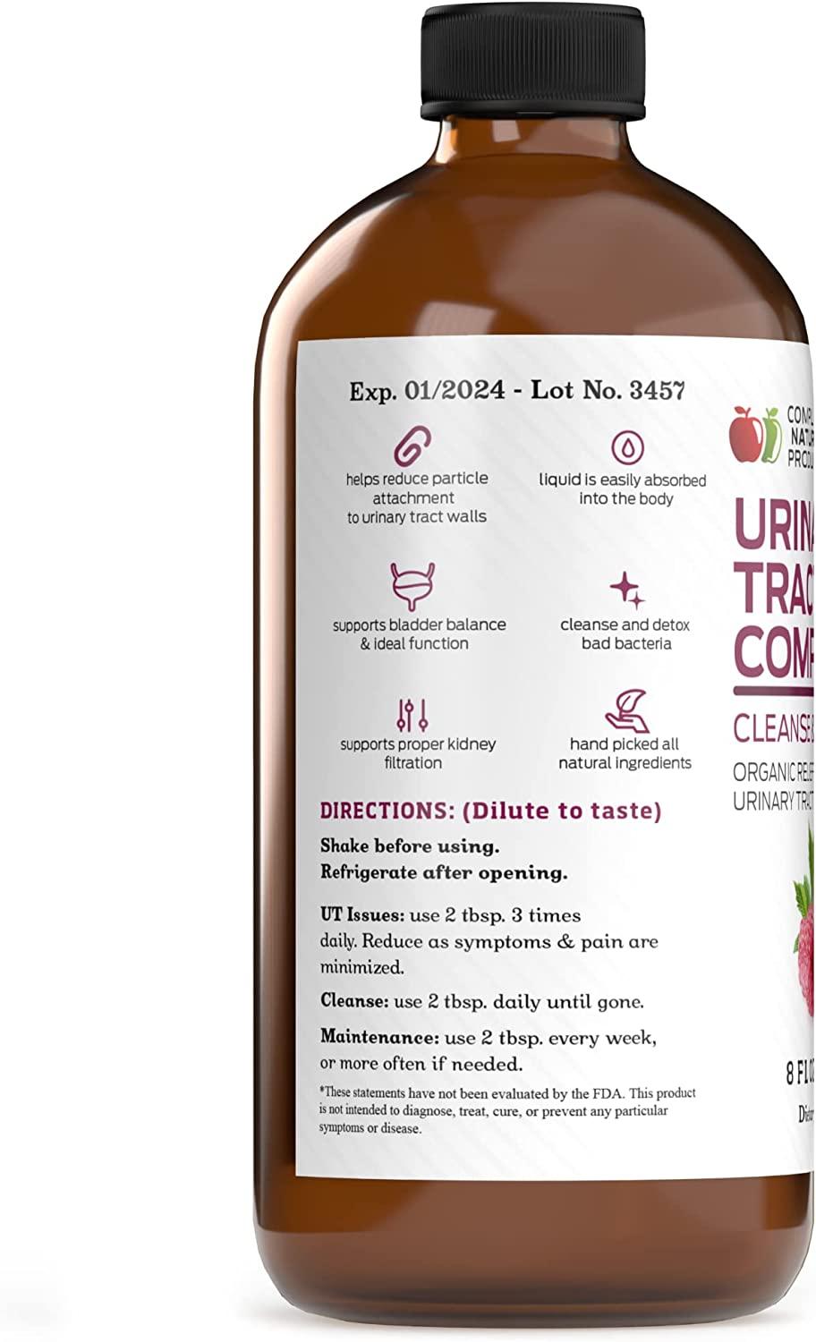 Organic Urinary Tract Complete 8oz Liquid - UTI Prevention & Candida ...