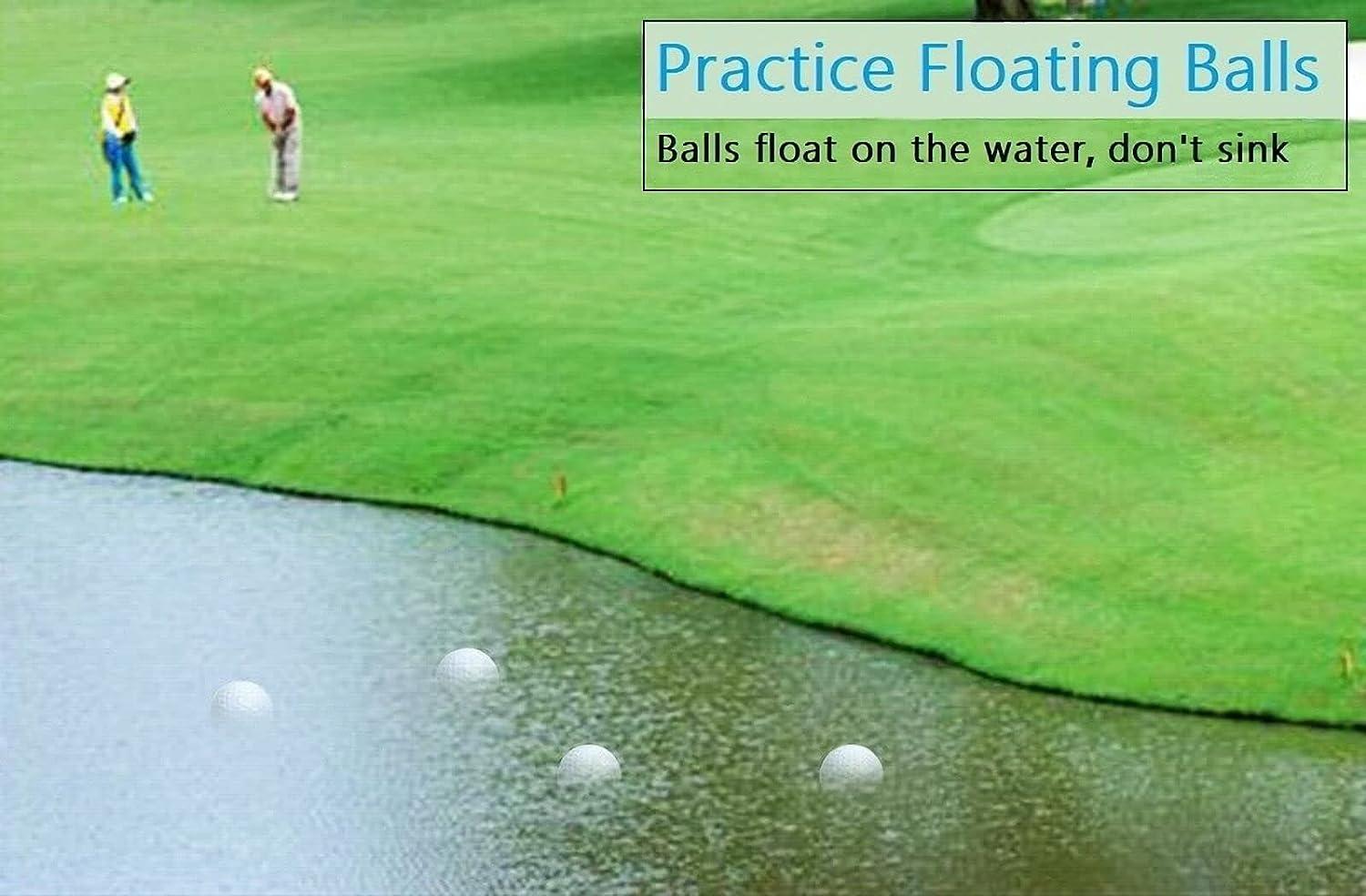 Floating Golf Balls for Water Practice | Set of 10 Floaters for Pond or ...