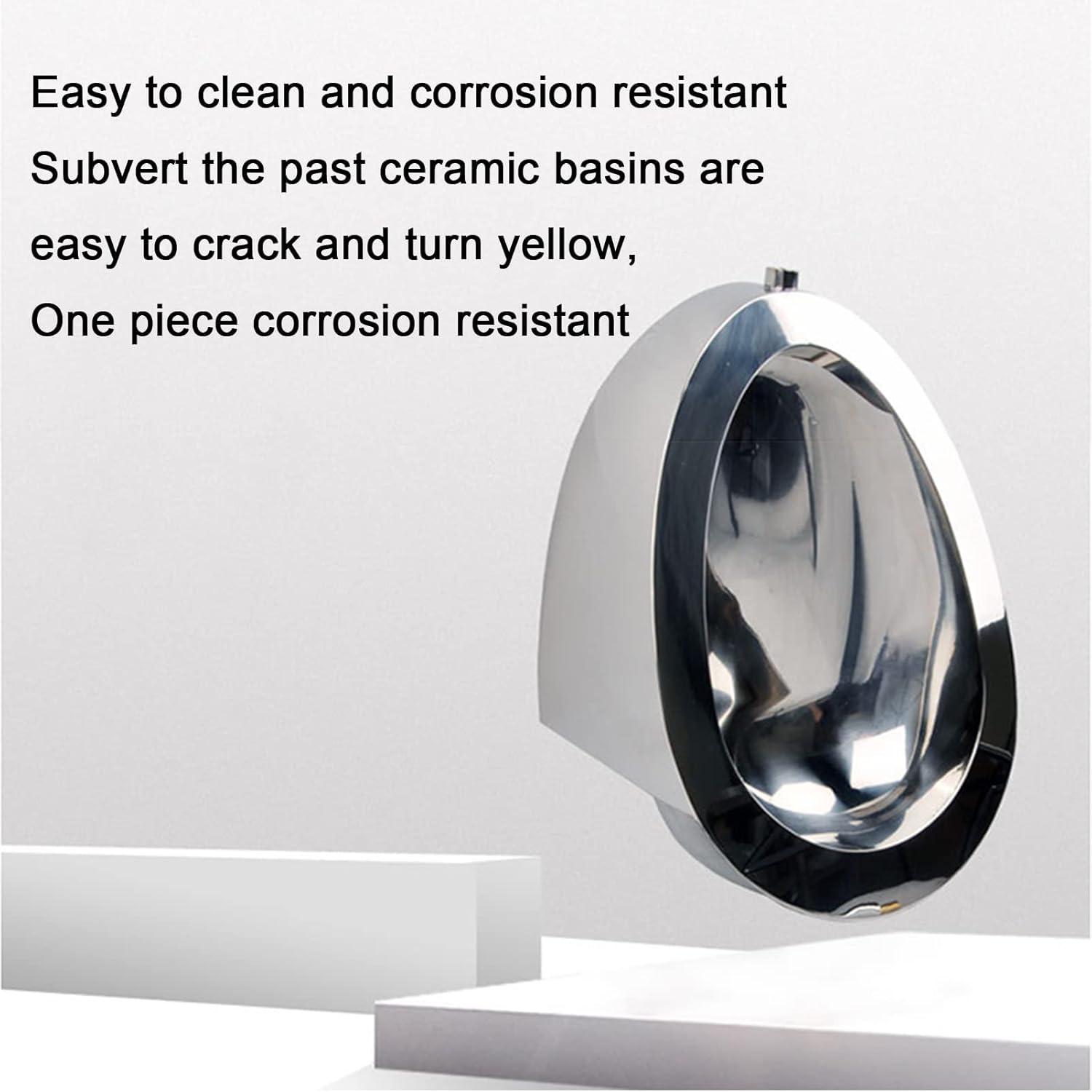 Wall-Mounted Automatic Flushing Urinal Commercial Bathroom Urinal ...