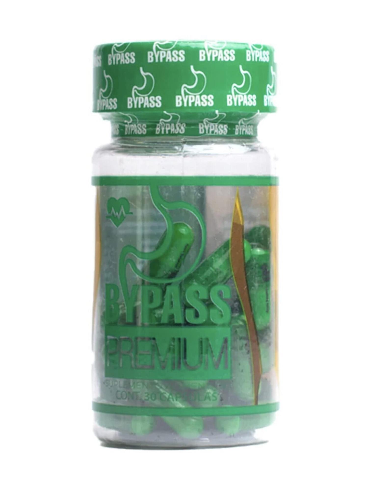 Bypass Premium Bottle - 30 Capsules for Curbing Appetite All Day Long ...