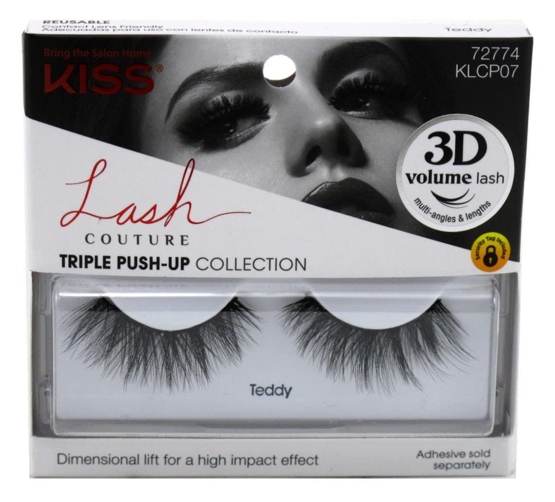 Kiss Lash Couture Triple Push-Up Teddy - Pack of 3 | Enhance Your ...