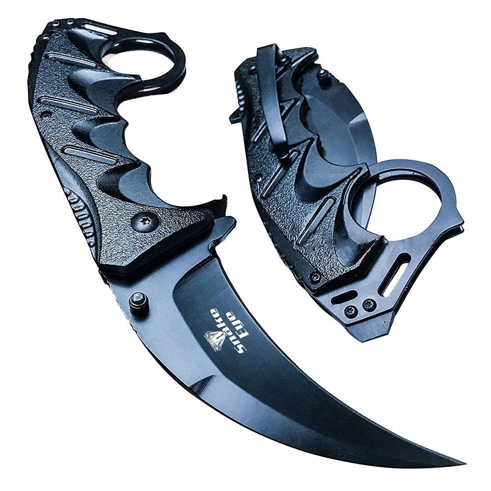 Snake Eye Tactical Karambit Folding Pocket Knife - Everyday Carry ...