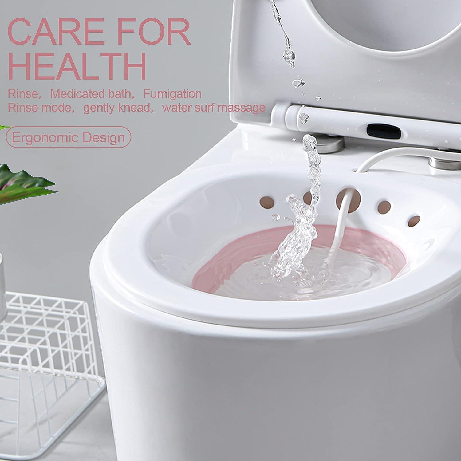 Sitz Bath Basin for Postpartum & Anal Care - Hemorrhoids & Perineum ...