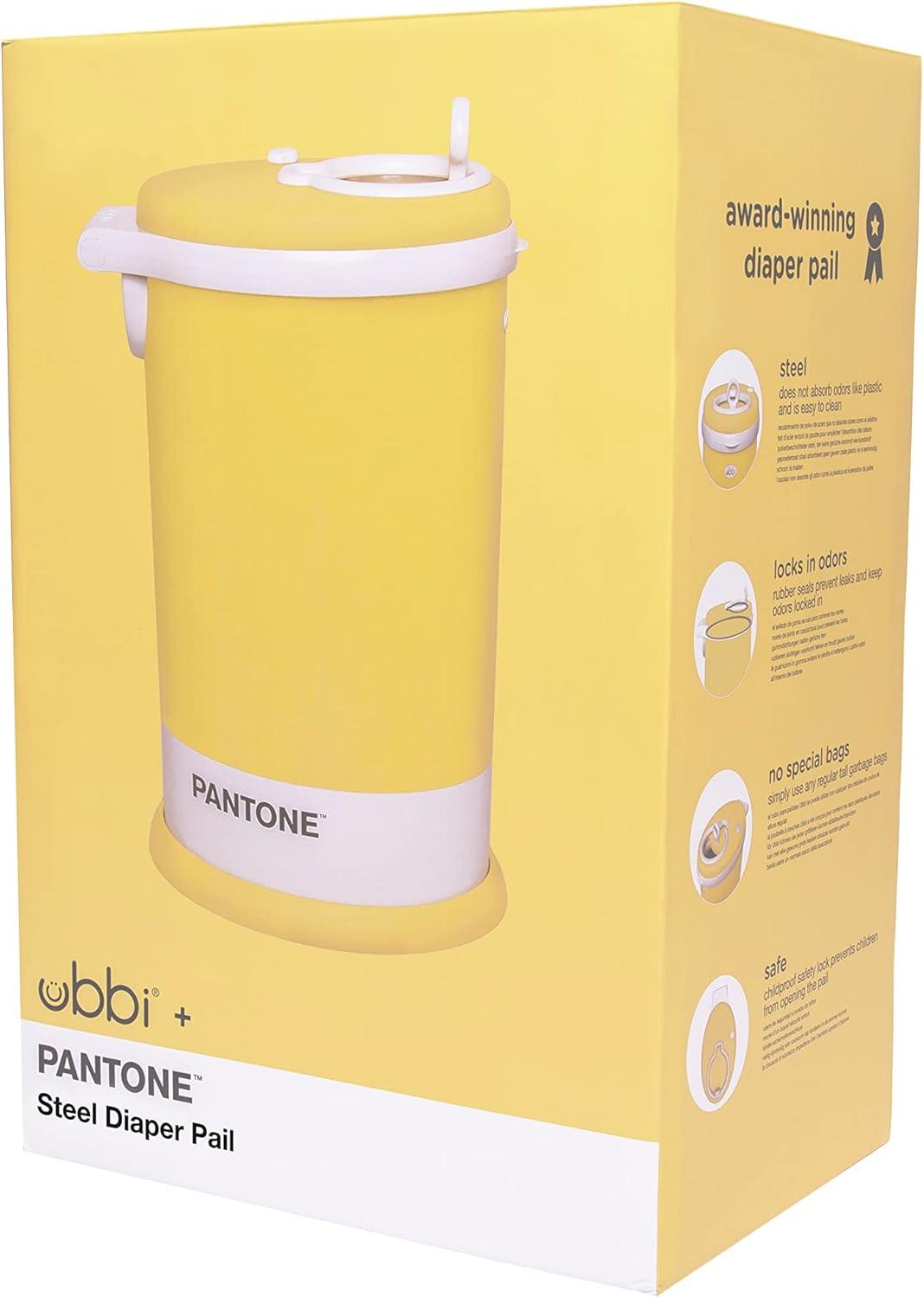 Ubbi Steel Diaper Pail - Odor Locking No Special Bag Needed Award ...
