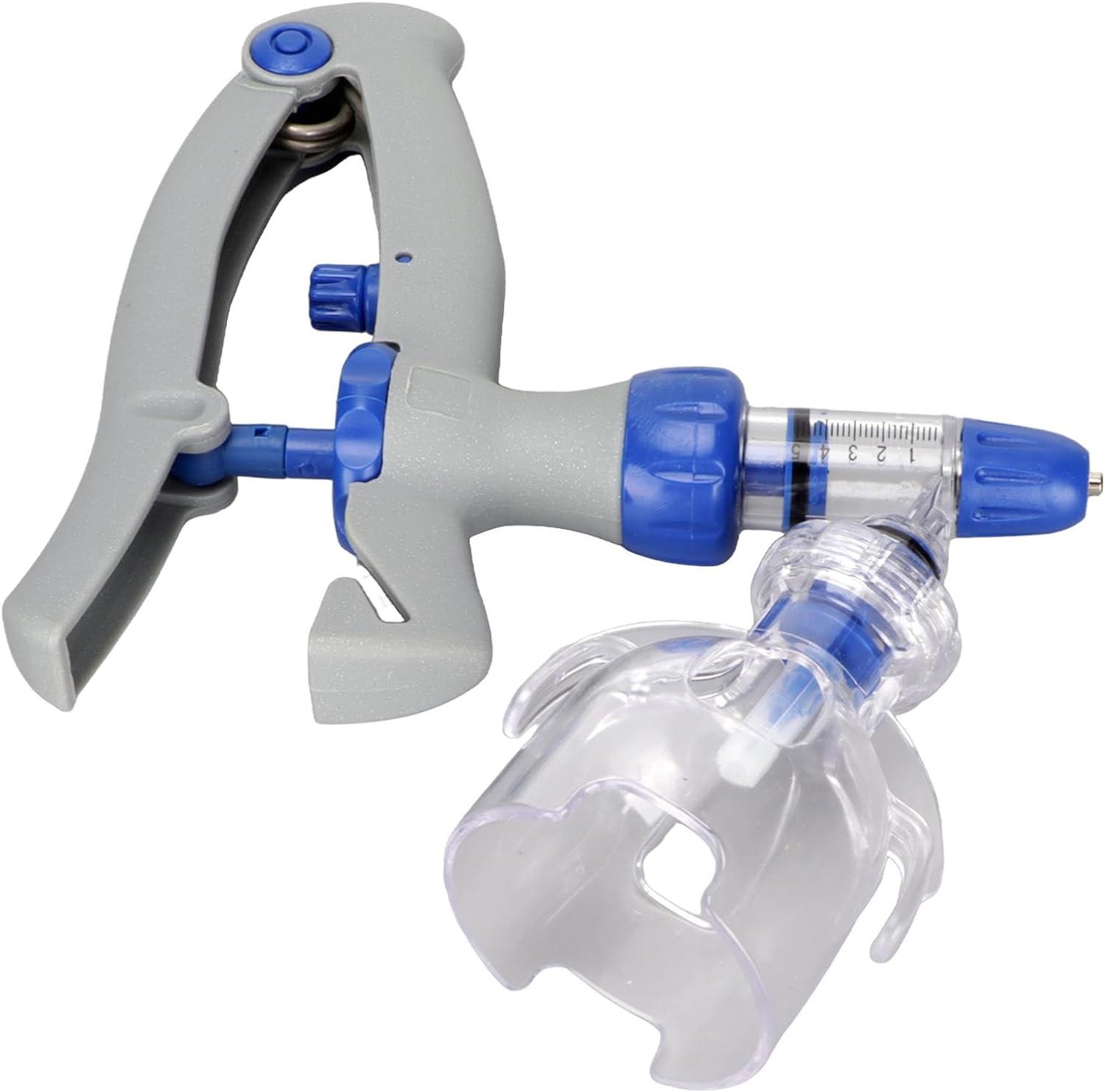 Advanced Veterinary Syringe - 5ml Continuous & Adjustable Animal ...