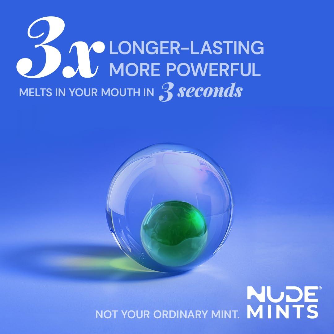 NUDE MINTS | Sugar-Free Dual Action Liquid Capsules | Extreme Bad ...