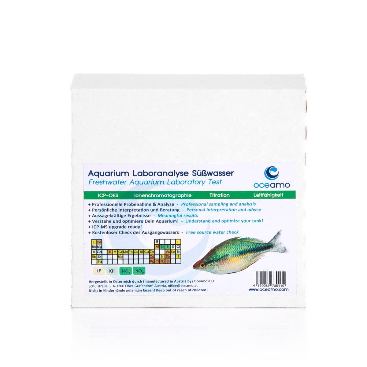 Oceamo Aquarium Laboratory Analysis for Freshwater - Expert Testing ...