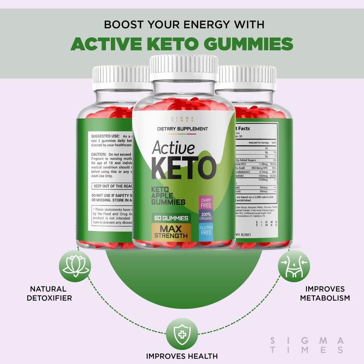 Active Keto ACV Gummies - Weight Loss & Tummy Fat Burner | Maximum ...