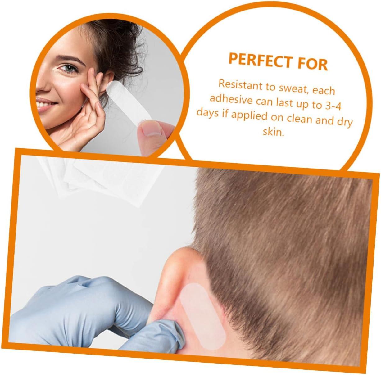 6pcs Elf Ear Correction Stickers - Transparent Veneer Tape for ...