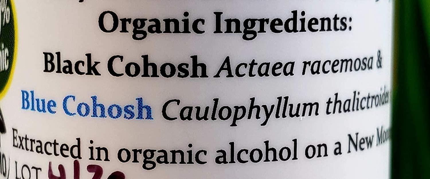 Organic Black Cohosh and Blue Cohosh Tincture Traditional Herbalist ...