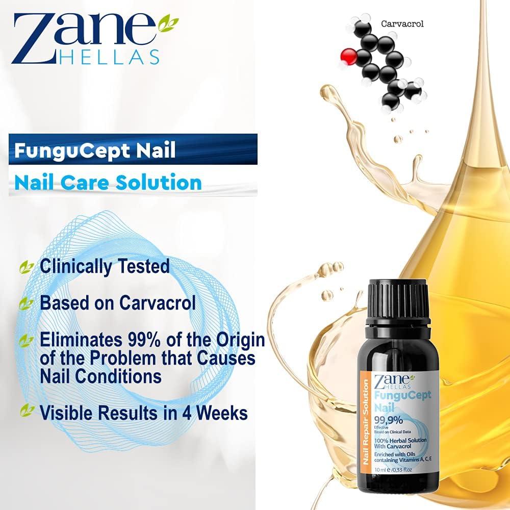 Fungucept Nail Repair - Anti Fungal Nail Solution for Healthy, Strong ...
