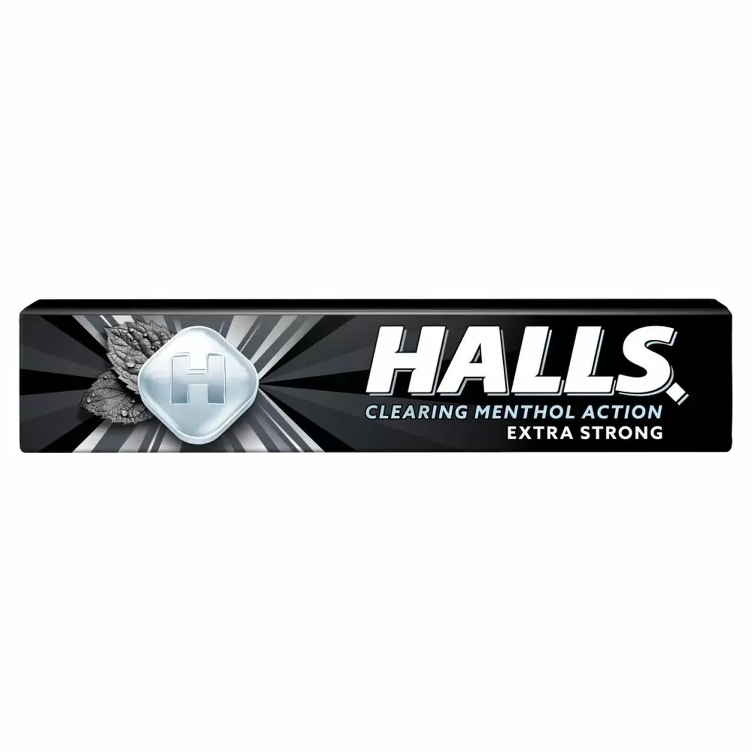 Halls Extra Strong Menthol Lozenges 33g | Buy Now with Express ...