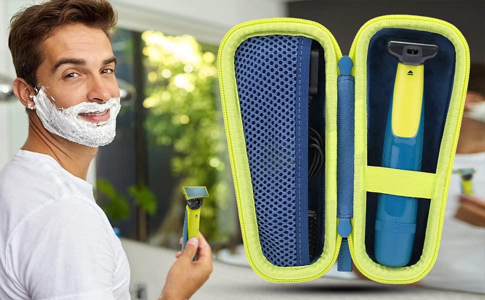 co2CREA Hard Case for Philips OneBlade First Shave QP251549 - Black ...