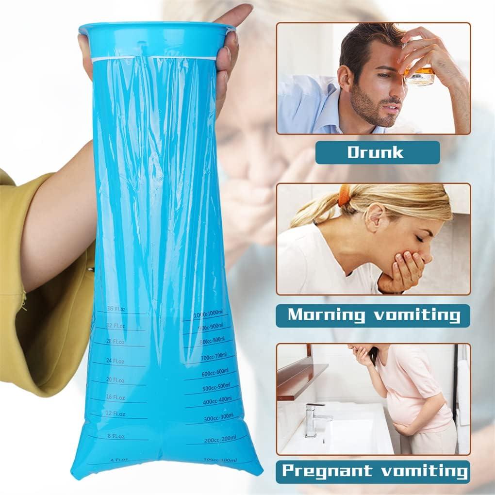 Disposable Vomit Bags - 16 PCS | Emesis Bags for Morning Sickness ...