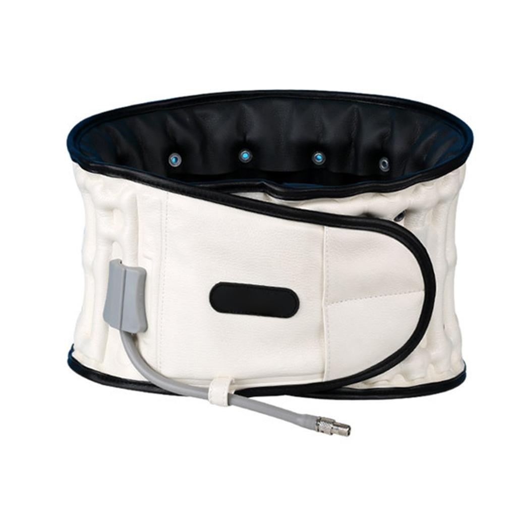 Buy Inflatable Fixed Lumbar Belt for Pain Relief - White ...