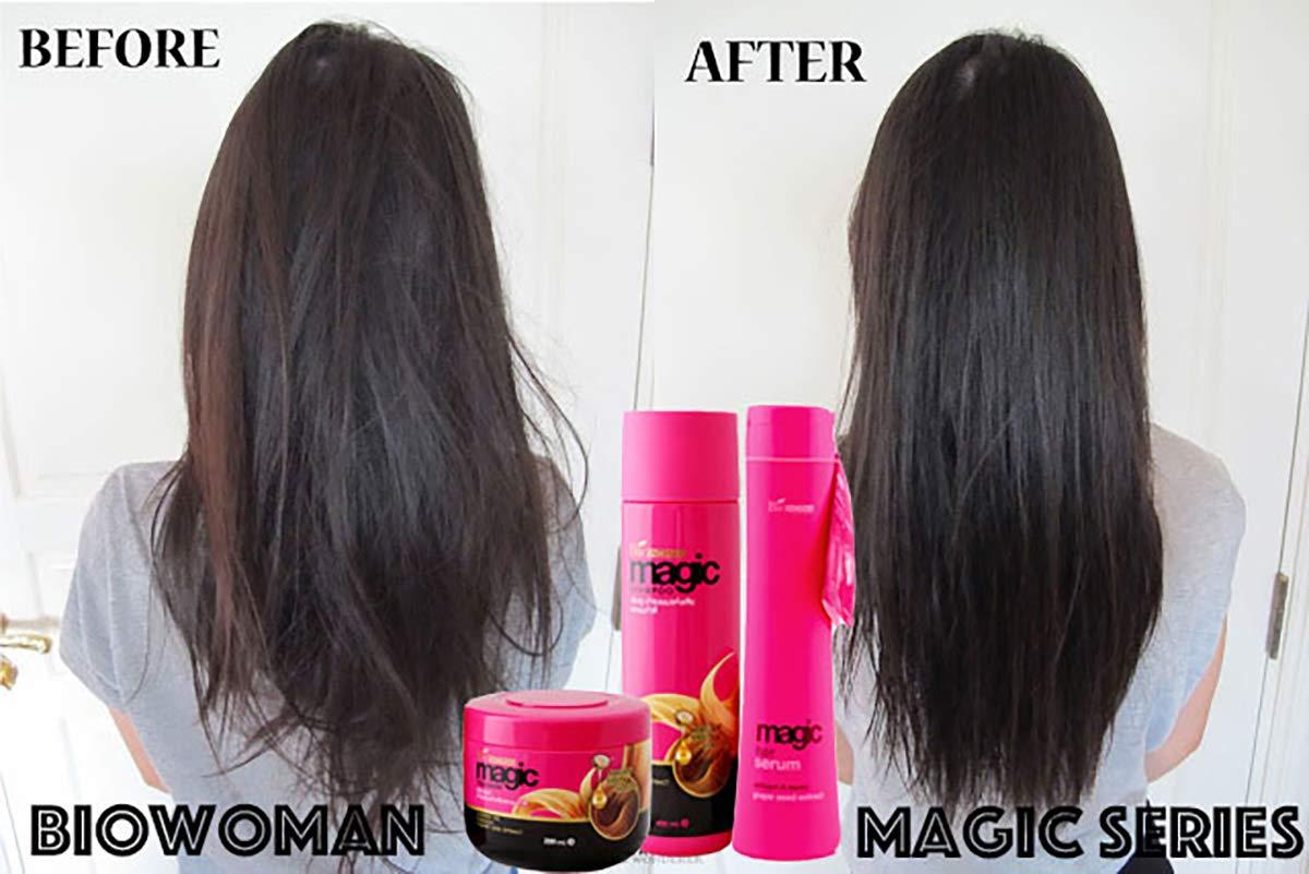Biowoman Magic Treatment Hair Mask 500ml with Keratin & Argan Oil ...