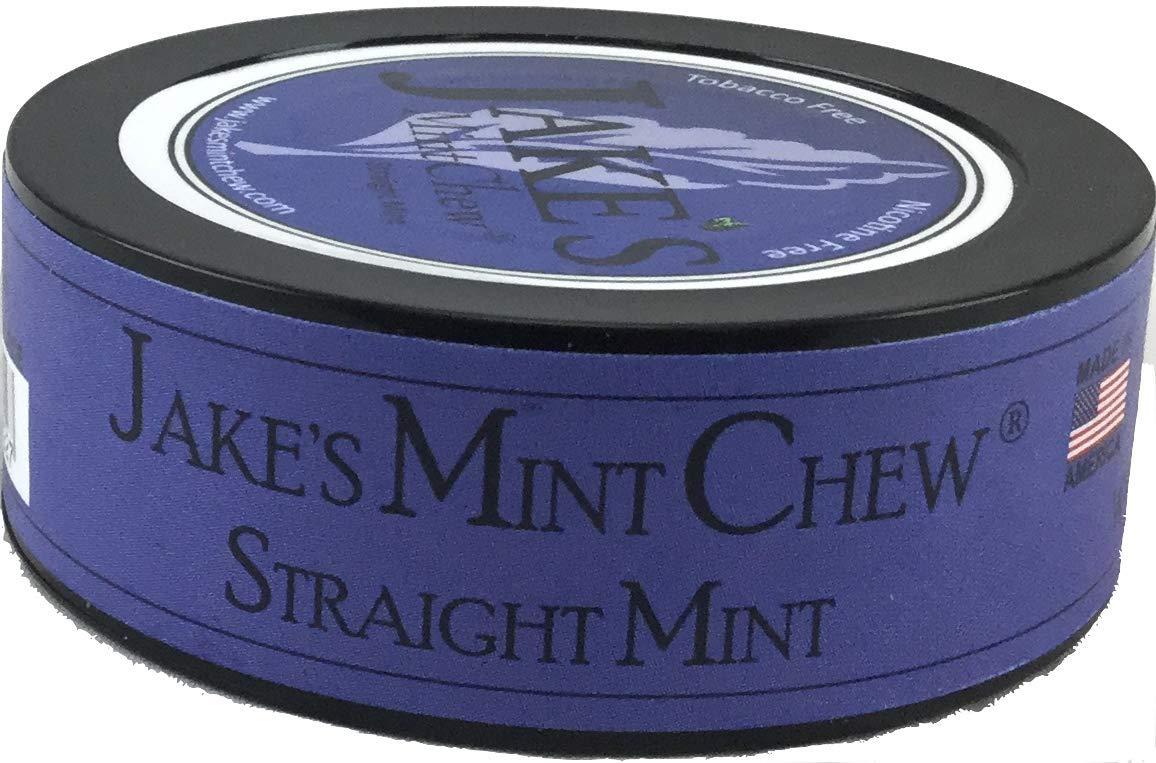 Jake's Mint Chew Straight Mint (5 Pack) - Tobacco-Free Alternative ...