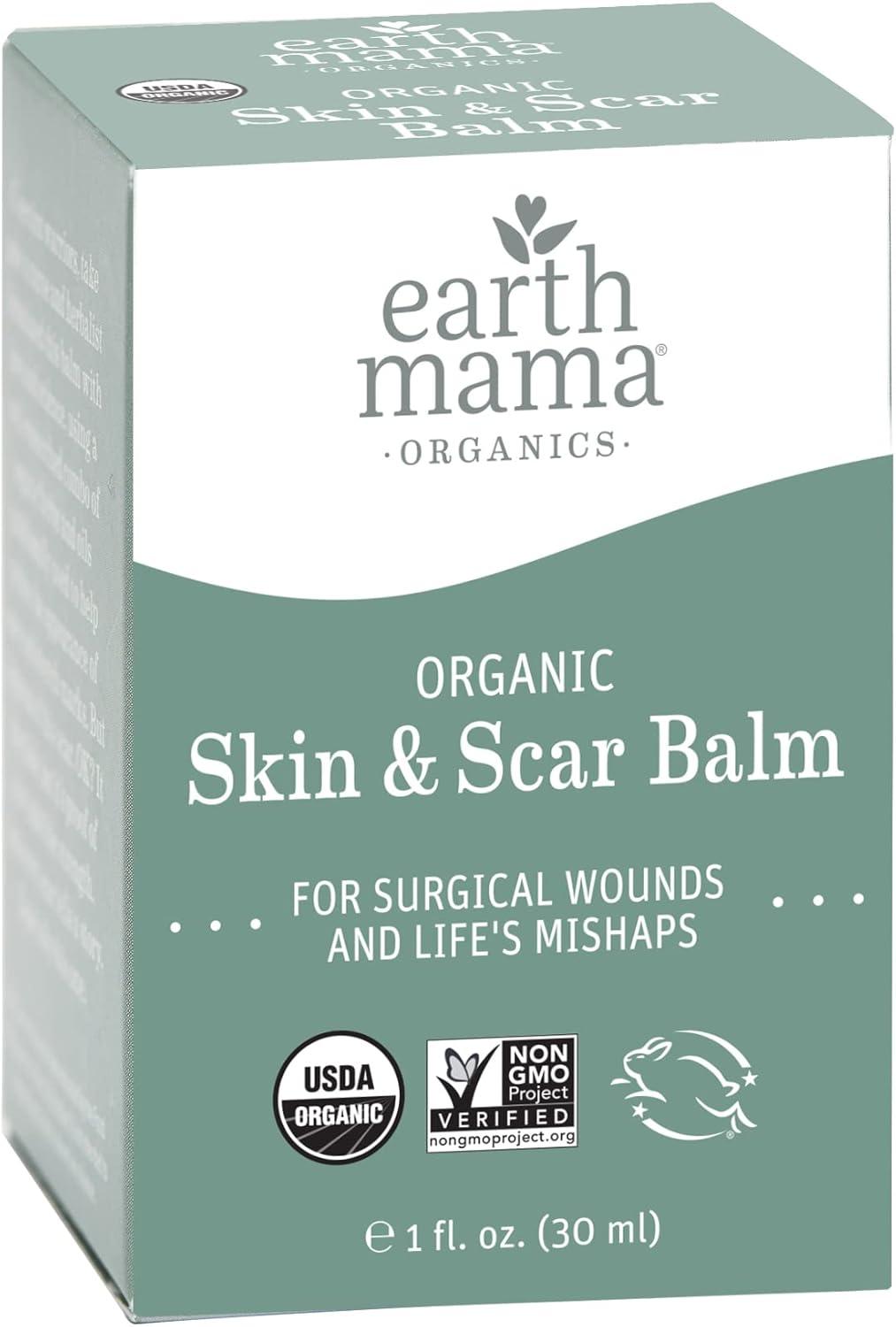 Earth Mama Organic Skin & Scar Balm | Reduces the Discomfort and ...