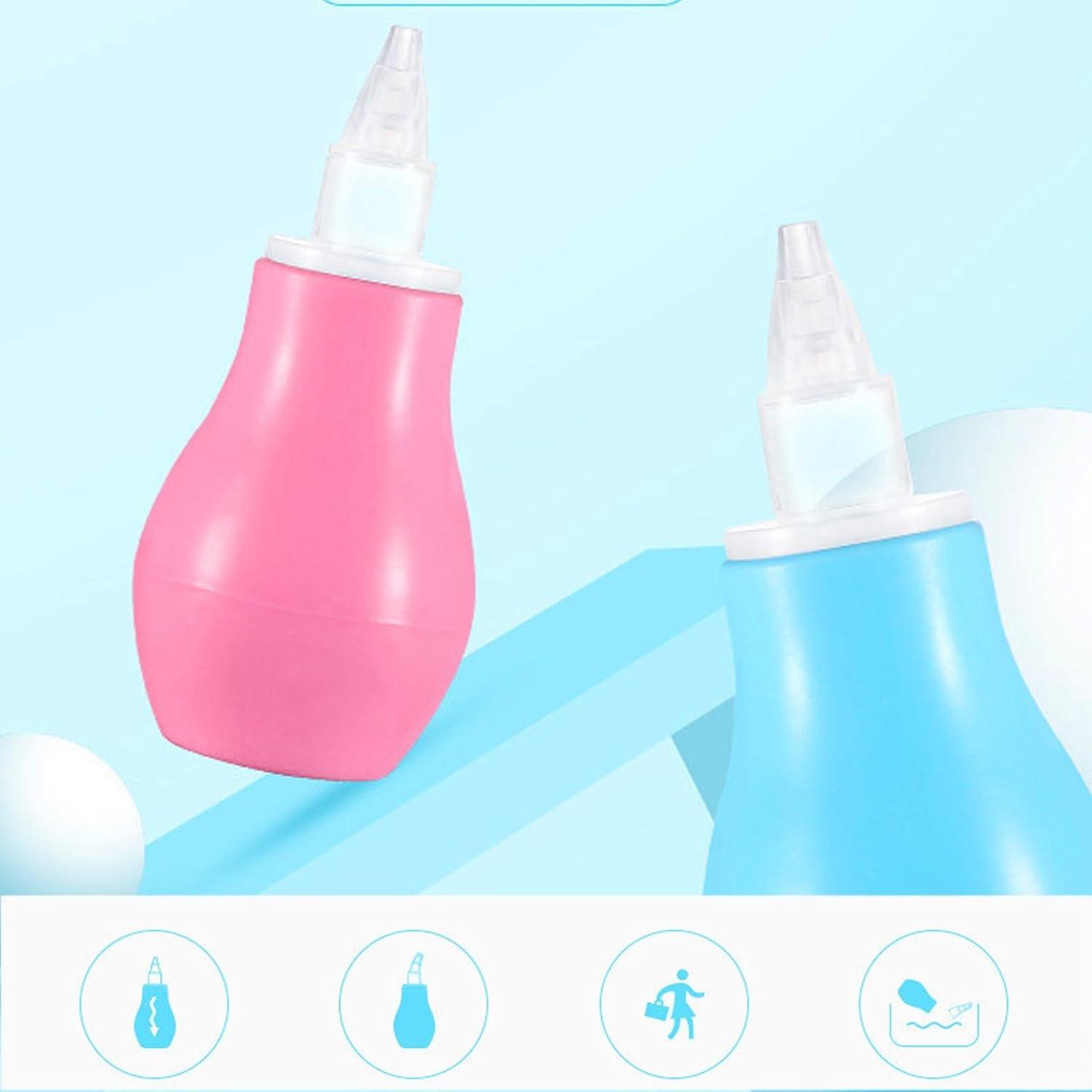 GWAWG 3 PCS Baby Nasal Aspirator Nose Sucker - Mucus Removal for ...