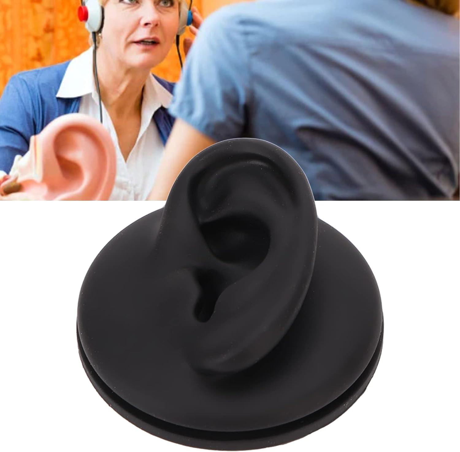 Artificial Black Left Ear Display Model | Professional Soft Teaching ...