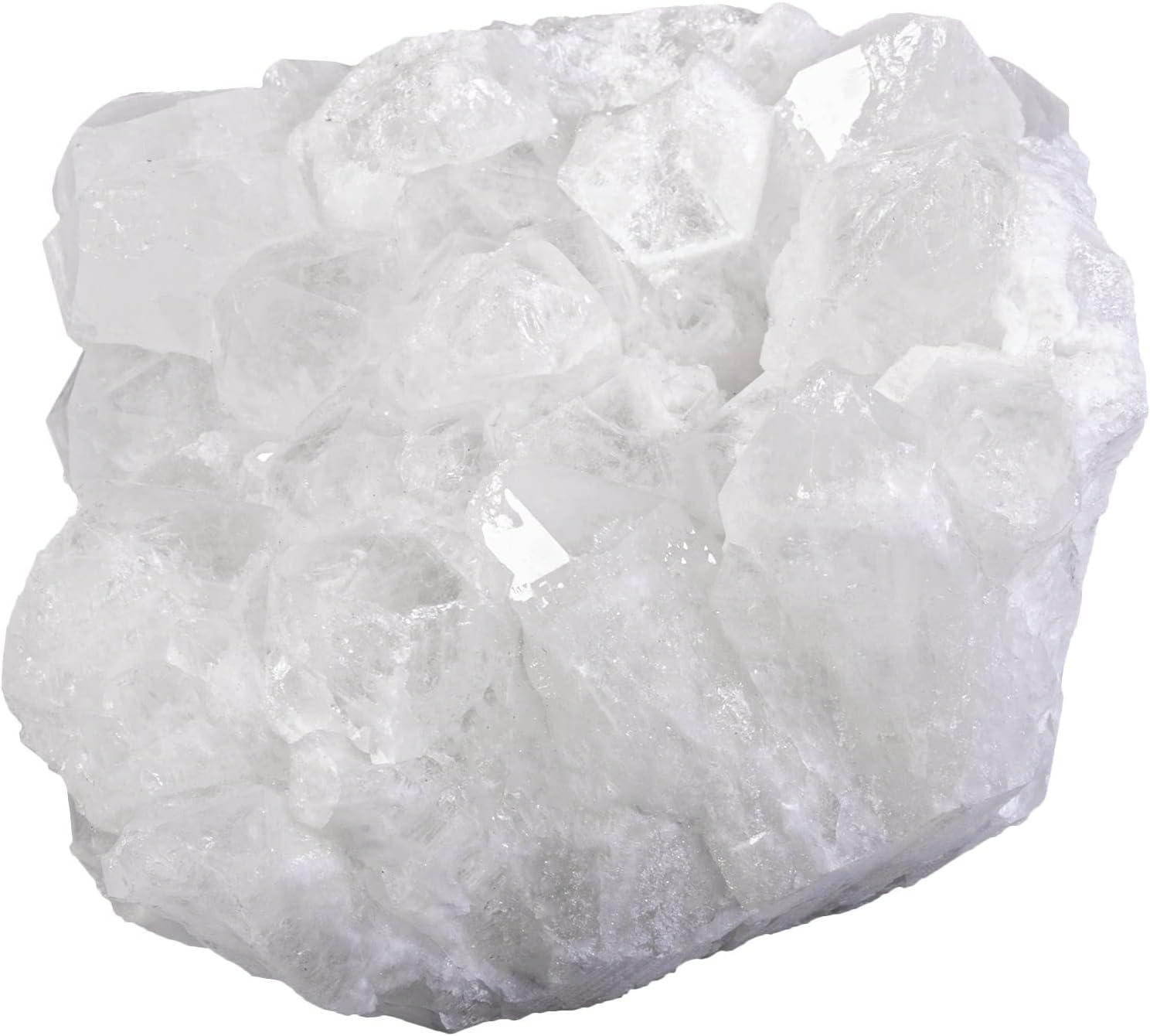 Buy Nupuyai Natural Mountain Crystal Druse Rodstein - Irregular Reiki ...