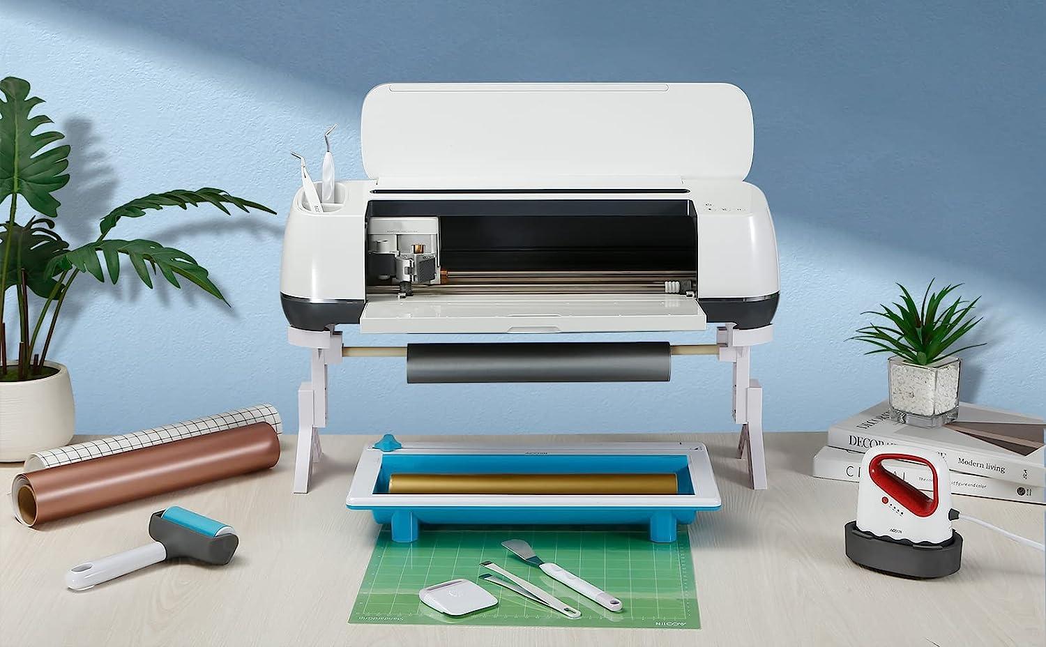 Adjustable Stand for Cricut Maker/Explore Air - Extra Legs, Vinyl Roll ...