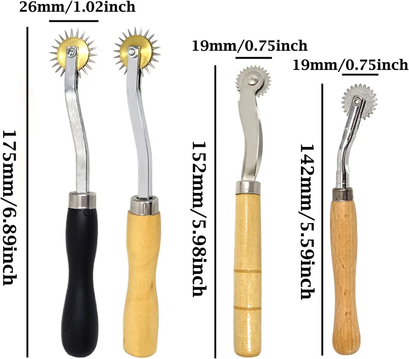 Honbay 4PCS Sewing Tracing Wheel Set for Professional Stitch Marking ...