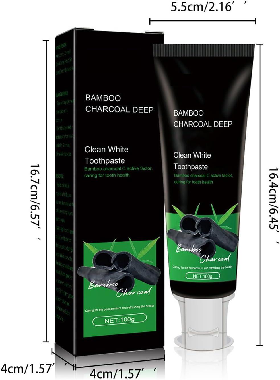 Ukisisi Yanjiayi Bamboo Charcoal Deep Toothpaste Charcoal Deep ...