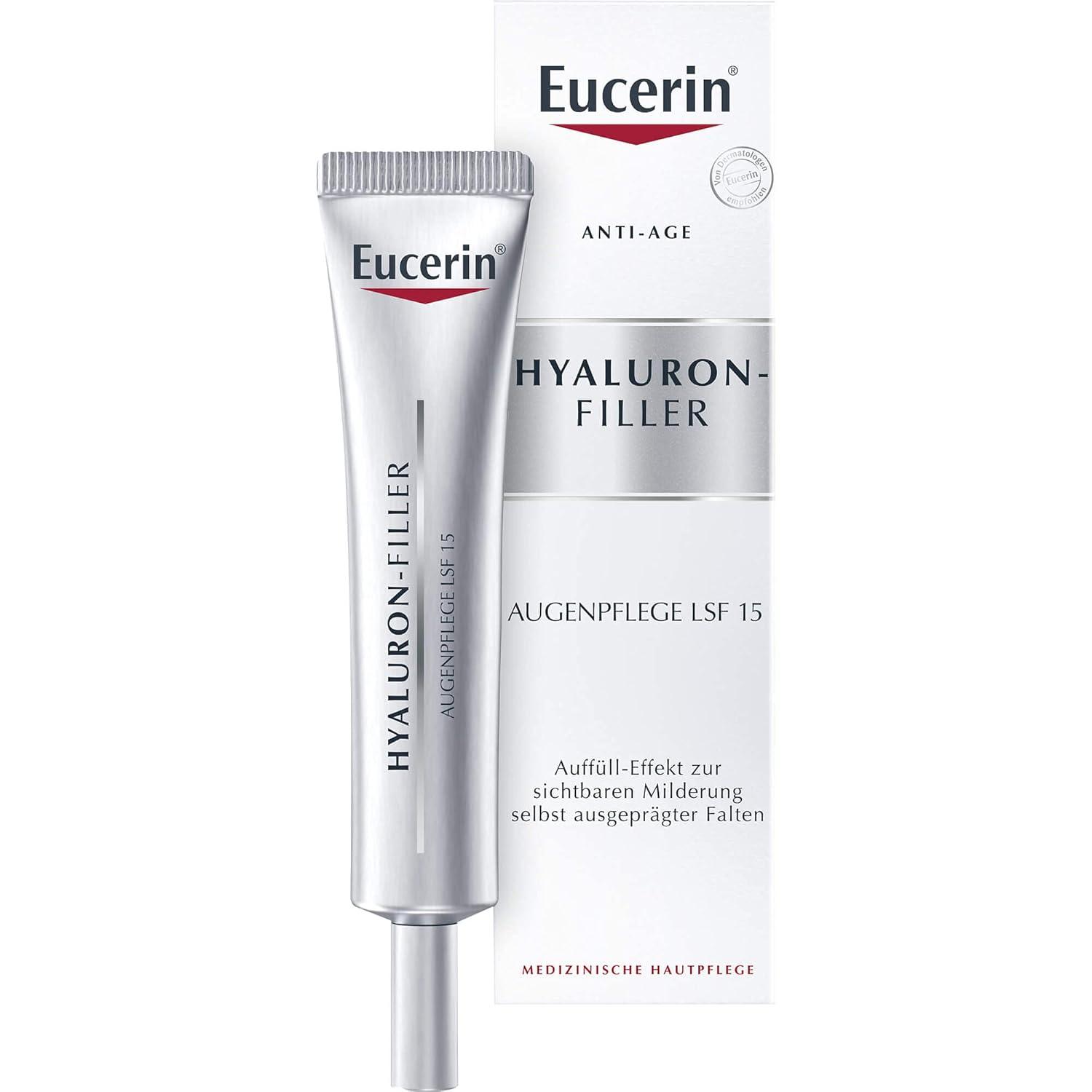 Eucerin Anti-Age Hyaluron-Filler Eye Care SPF 15 - 15 ml Ointment ...