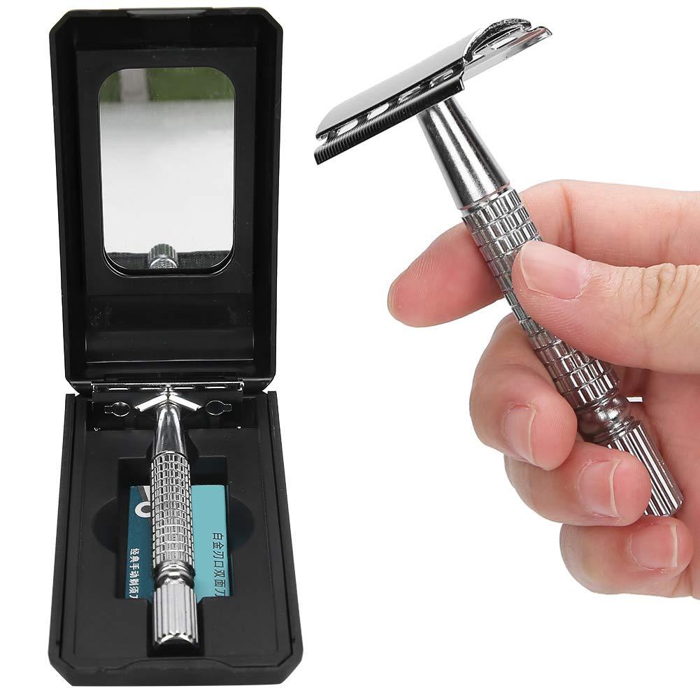 Premium Double Edge Safety Razor | Portable Classic Razor for Men ...