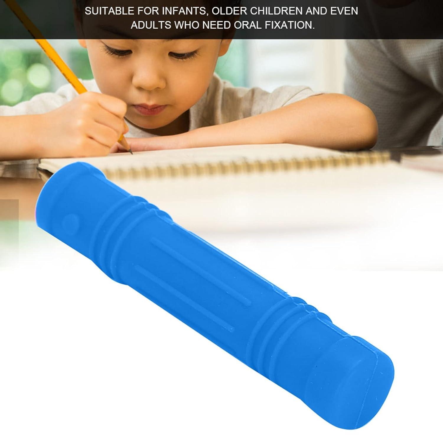 Buy Silicone Caustic Pencil Attachments - Safe Baby Bite Ring Pacifier ...