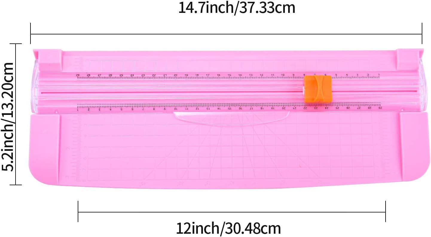 Portable Paper Cutter Guillotine Paper Trimmer Scrapbooking with ...