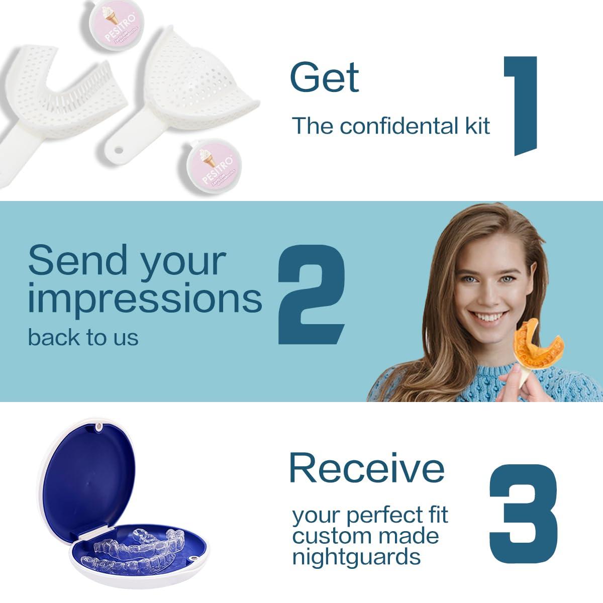 Dental Night Guard & Custom Clear Retainers - Nearly Invisible for Top ...