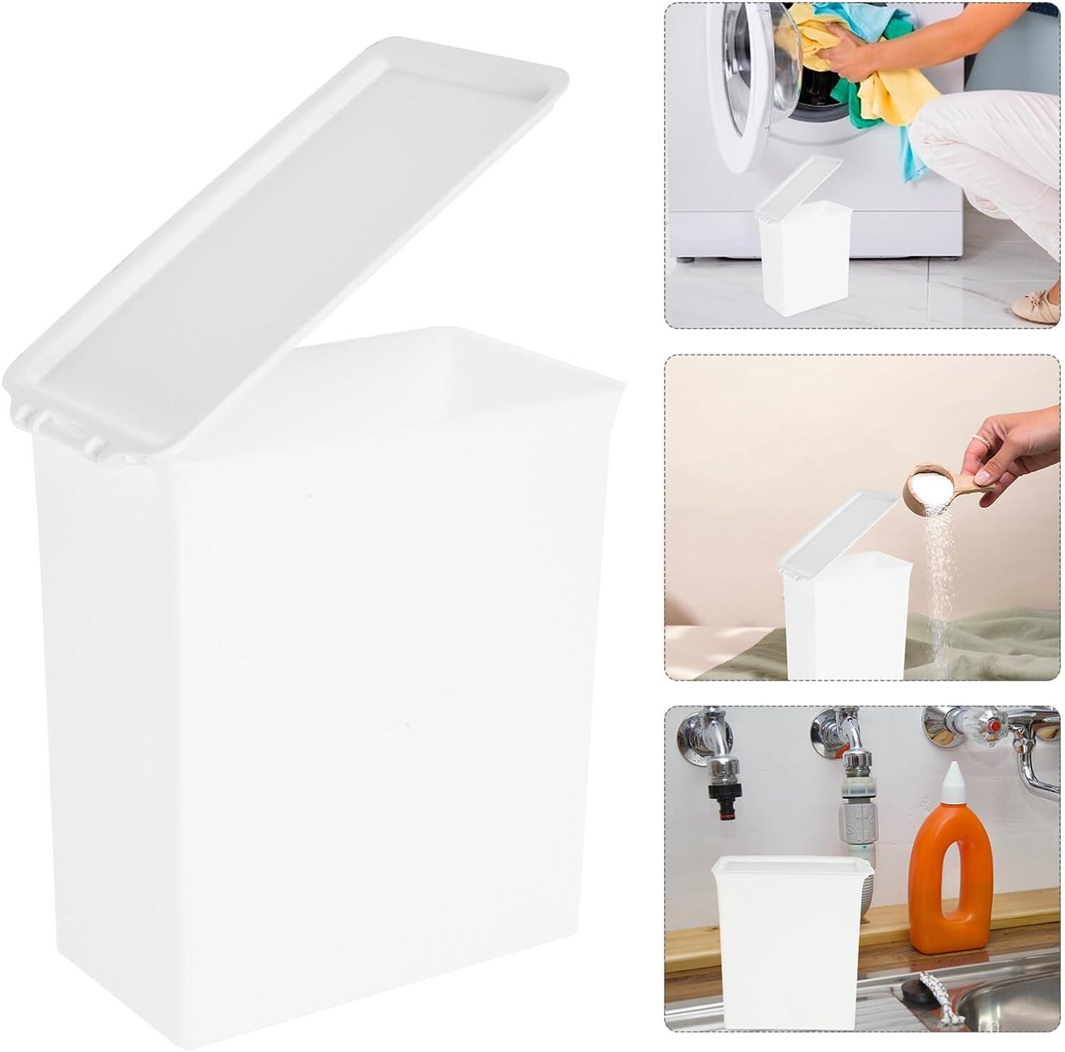 Alipis Box Sheet Laundry Detergent Storage Box Plastic Drawers Plastic ...
