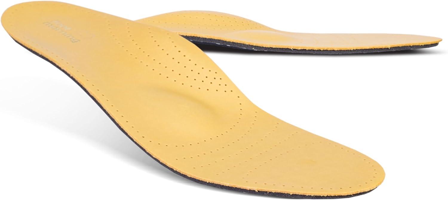 Foot Morning Deluxe: Premium Orthopedic Leather Inlays for Flat Feet ...