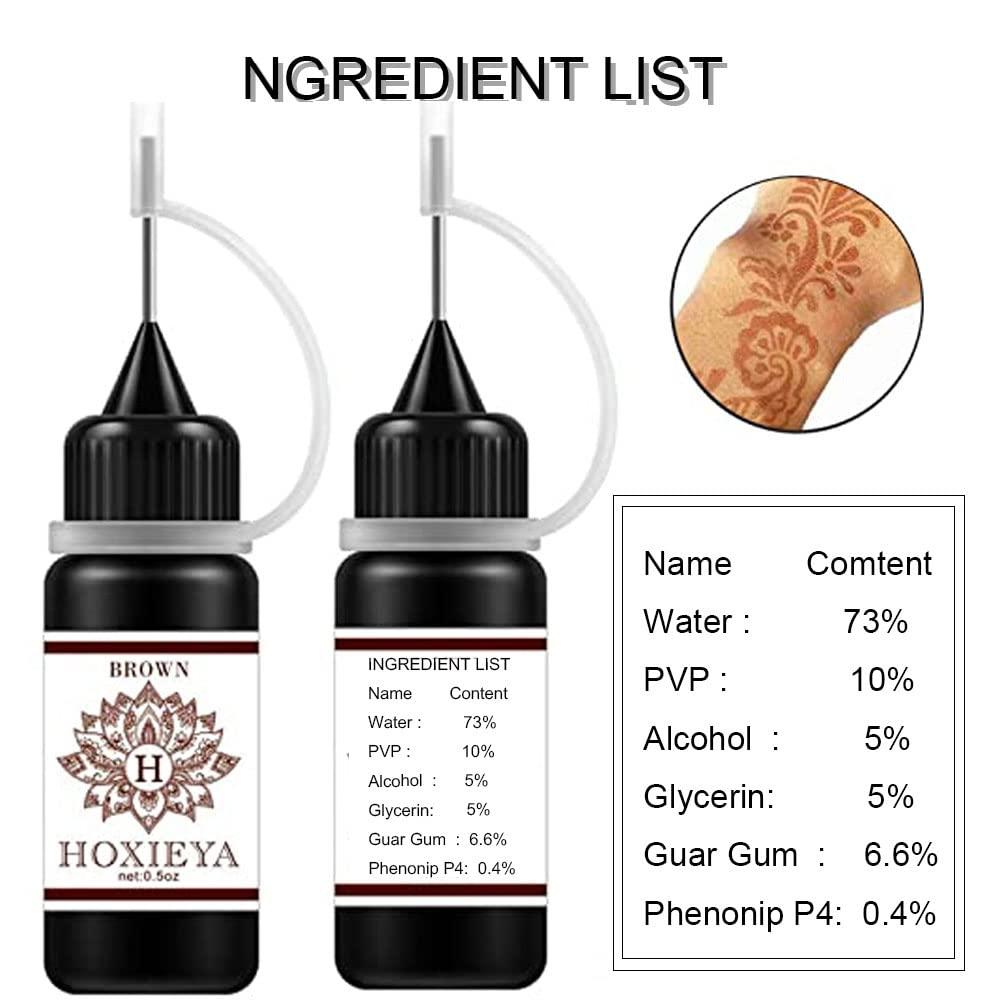 HOXIEYA Fake Freckles Temporary Tattoo Kit - Brown Semi-Permanent DIY ...