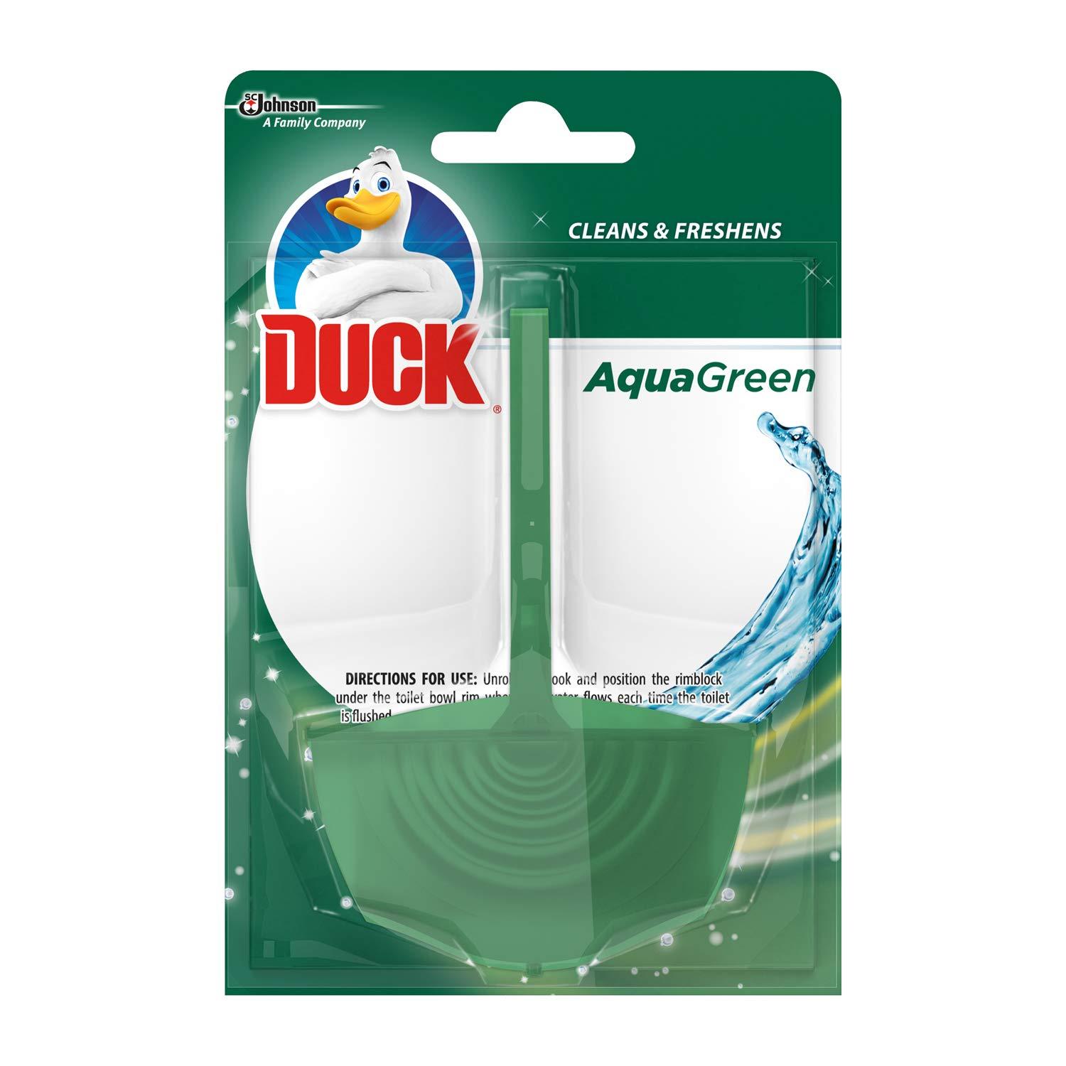 Duck Toilet Rimblock Holder | Aqua Green Toilet Cleaner 40g - Shop Now ...