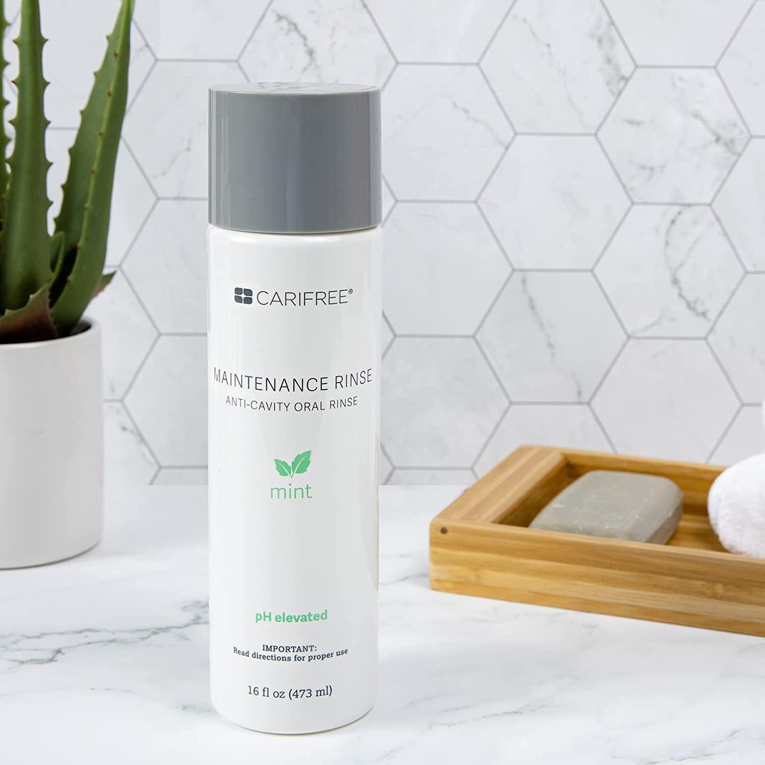 CariFree Maintenance Rinse (Mint) Fluoride Mouthwash - Dentist ...