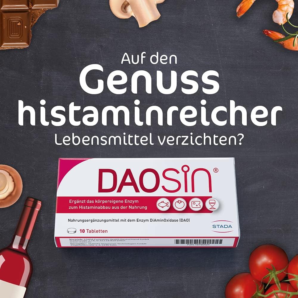 Buy Daosin - Nutritional Supplements with DAO Enzyme for Histamine ...