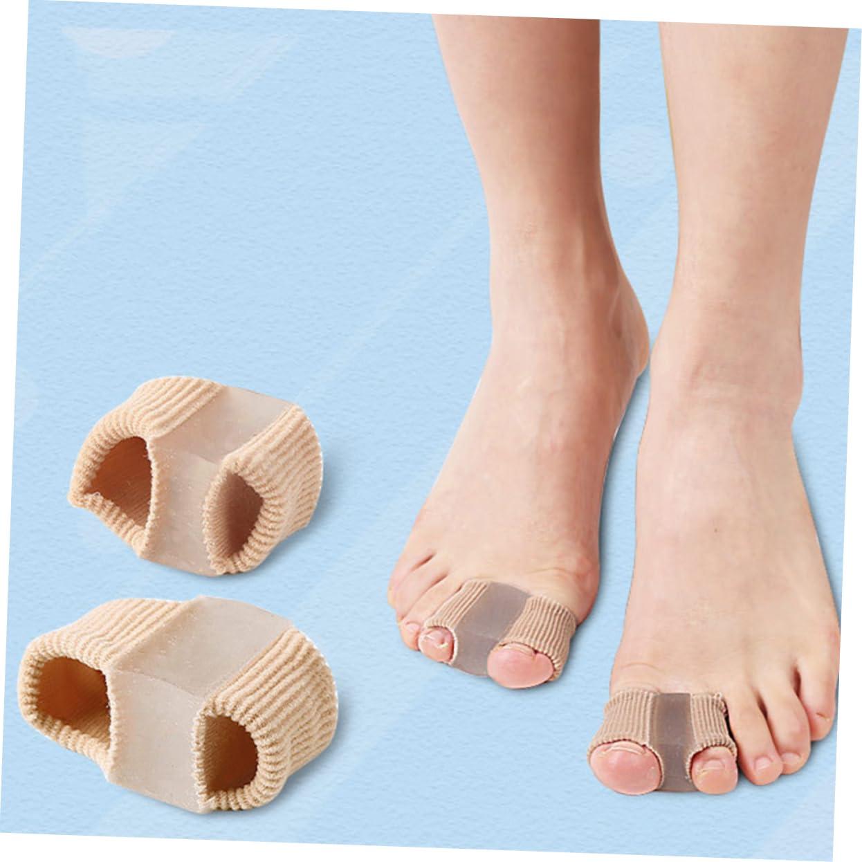 Cabilock Toe Separator Brace Set - Bunion Straightener & Spacer (4pcs ...